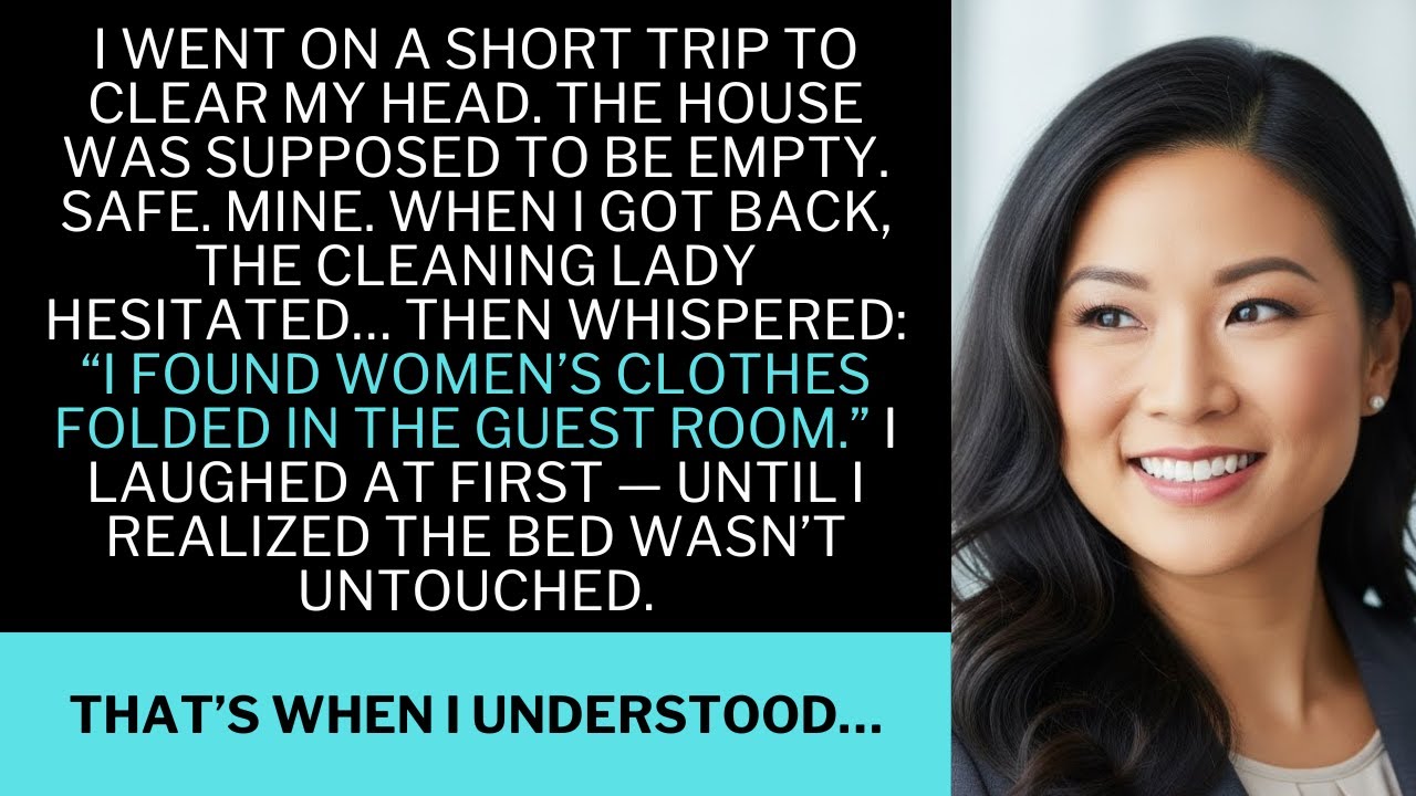 I Traveled for 3 Days… Then My Cleaning Lady Said She Found Another ...