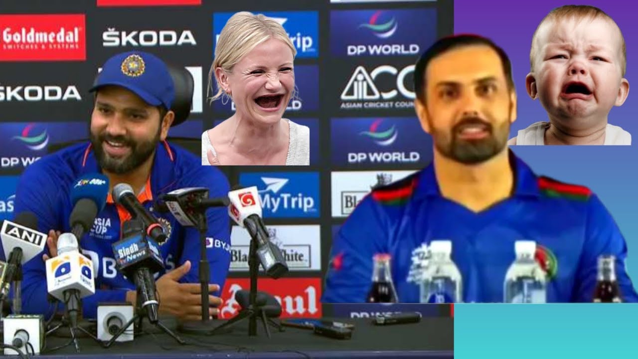india vs Afghanistan after match press conference|| new funny video ...