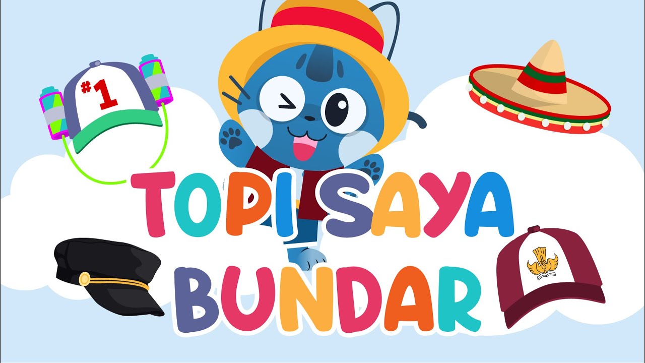 Topi saya bundar - Kip & Friends | Lagu Anak Indonesia - YouTube