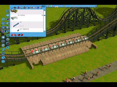 RCT3 Tutorial - How To Make A Cool Station in RCT3 (Using SK - SHR91 ...