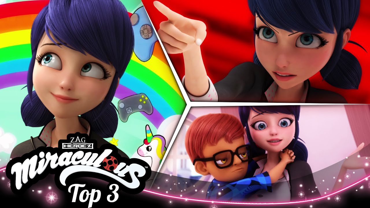 MIRACULOUS | 🐞 MARINETTE 🔝 | TEMPORADA 3 | Las Aventuras de Ladybug ...