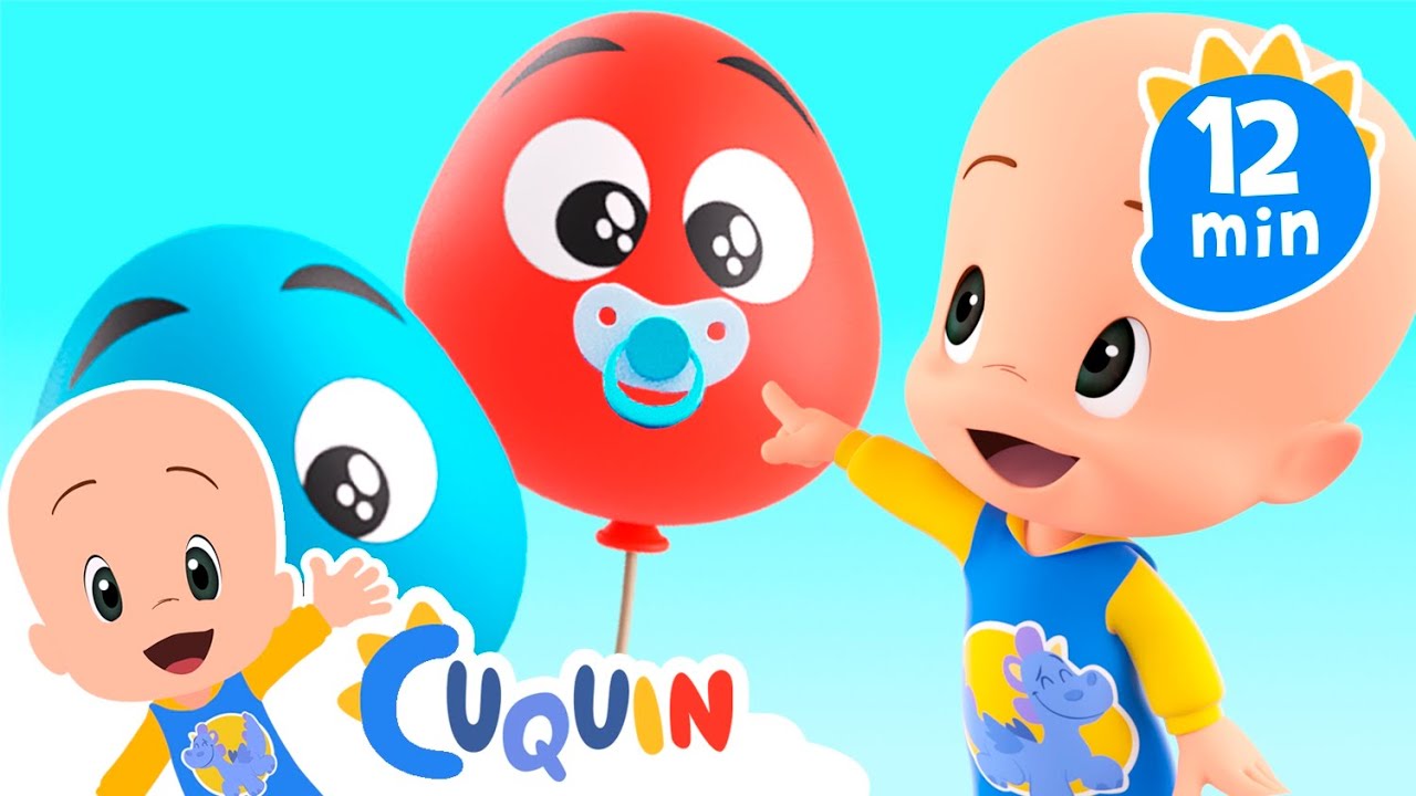 Baby Colorful Balloons and more educational videos - Your Friend Cuquin ...