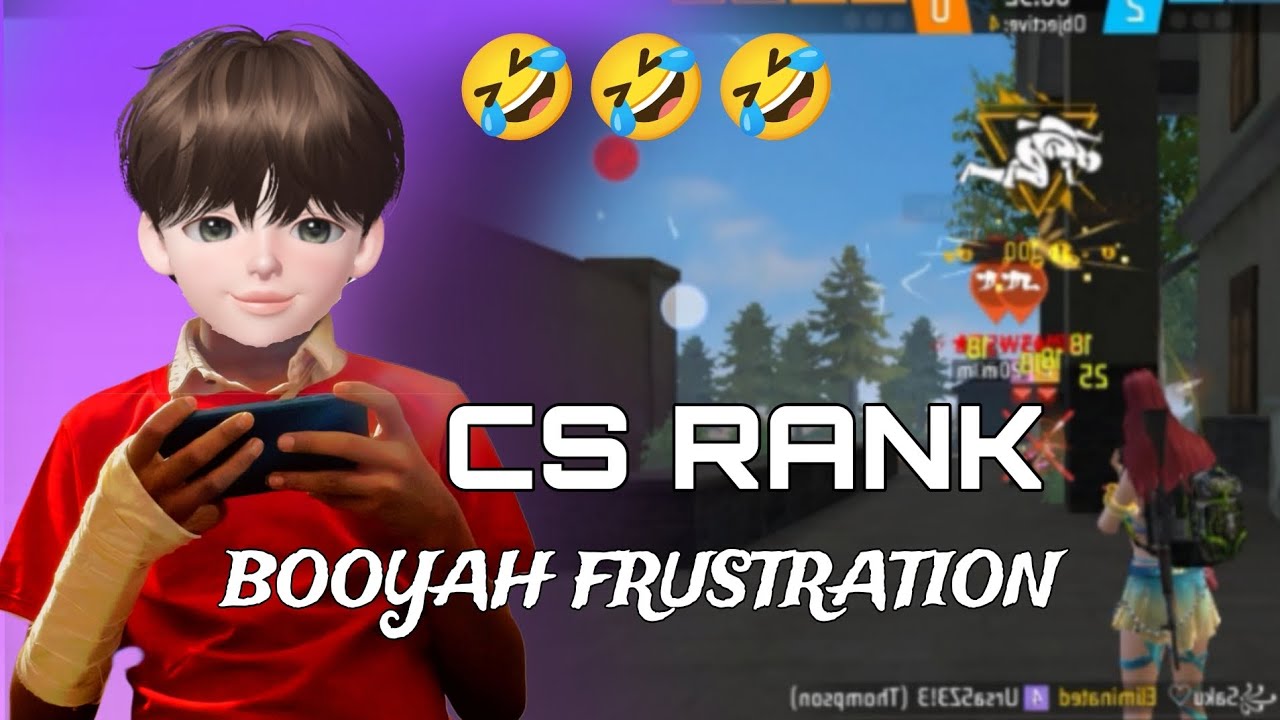 Karthik gaming charan gamer cs rank Booyah FRUSTRATION full video full fun 😂😂😂 - YouTube