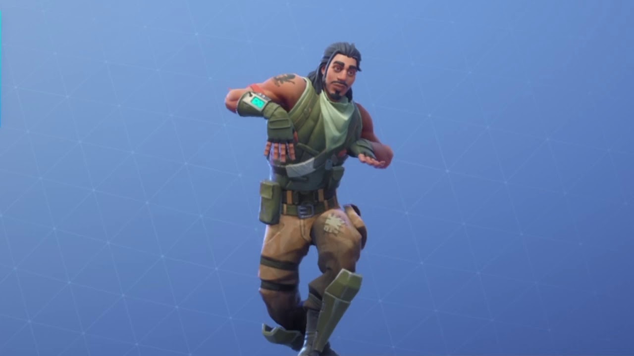 El baile del noob en fortnite - YouTube