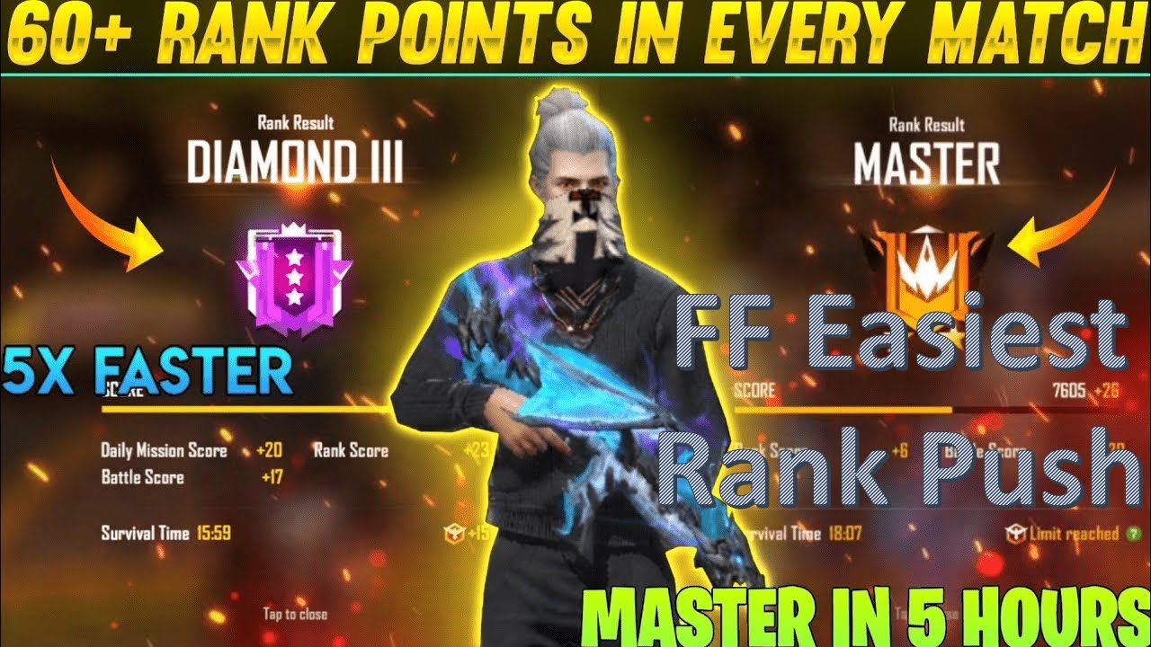 Easiest Rank Push Ever Done!!! #rankpush #freefiremax #gaming - YouTube