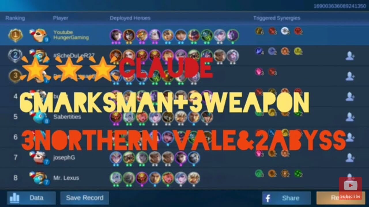 🌟🌟🌟CLAUDE ULTIMATE MARKSMAN SYNERGY. - YouTube