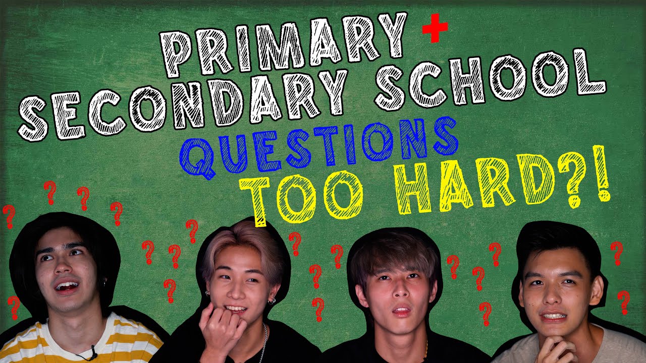 Can we answer Primary/Secondary School Questions!? - YouTube