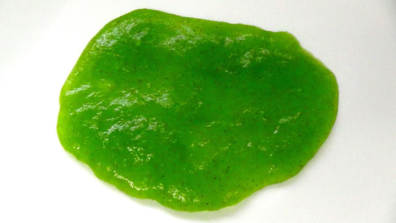 Edible Slime: How to make edible slime safe to ingest non sticky blobby ...