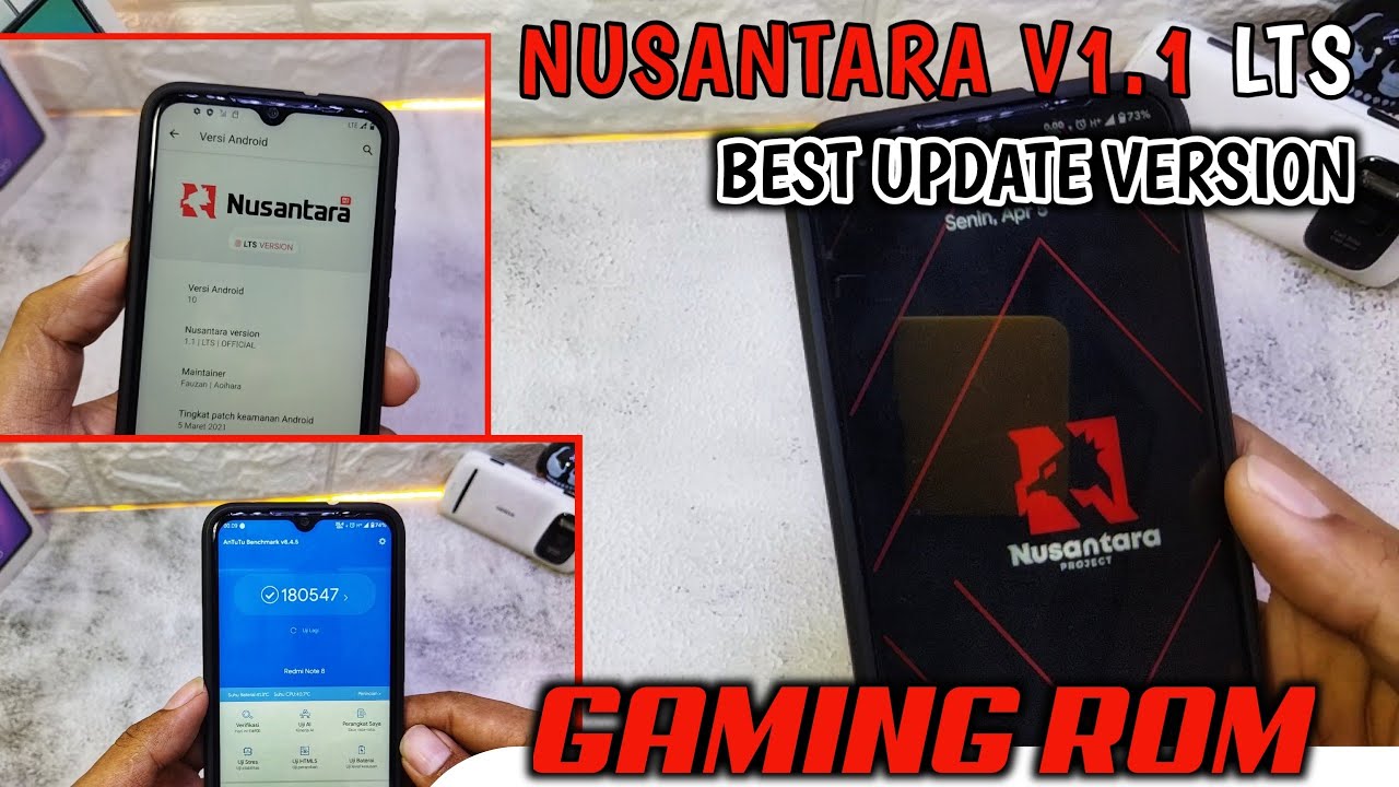 Cara Instal Update Custom Rom Gaming NUSANTARA PROJECT V1.1 LTS di ...