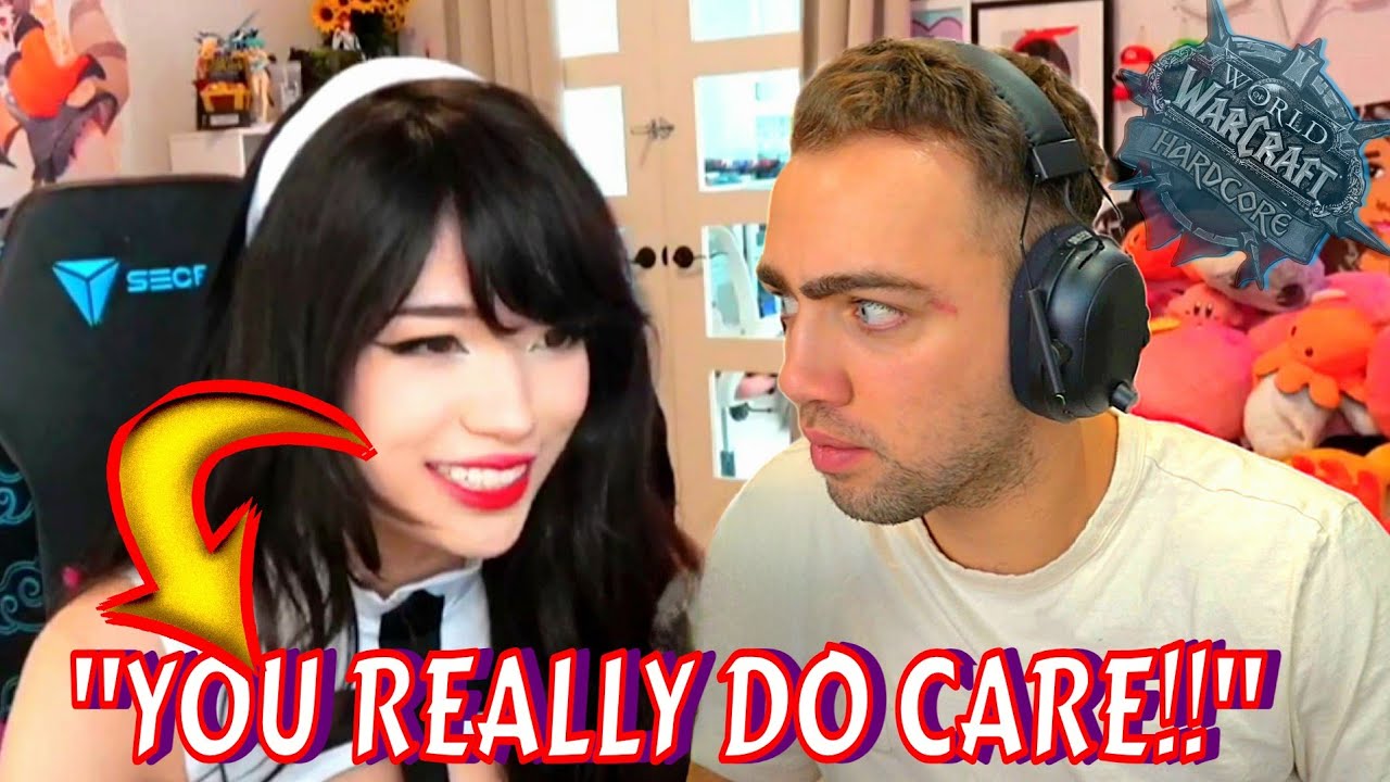 Mizkif and Emiru Have Wholesome Hardcroe WOW Moment! - YouTube