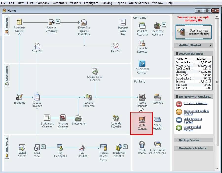 QuickBooks Training Sample - Historical Data - YouTube