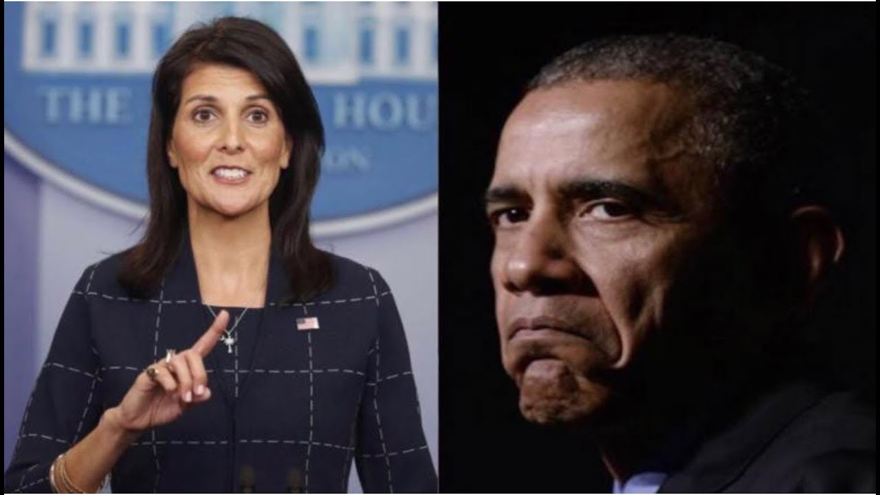 WHAT NIKI HALEY JUST SAID ABOUT OBAMA WILL GO DOWN IN HISTORY! - YouTube