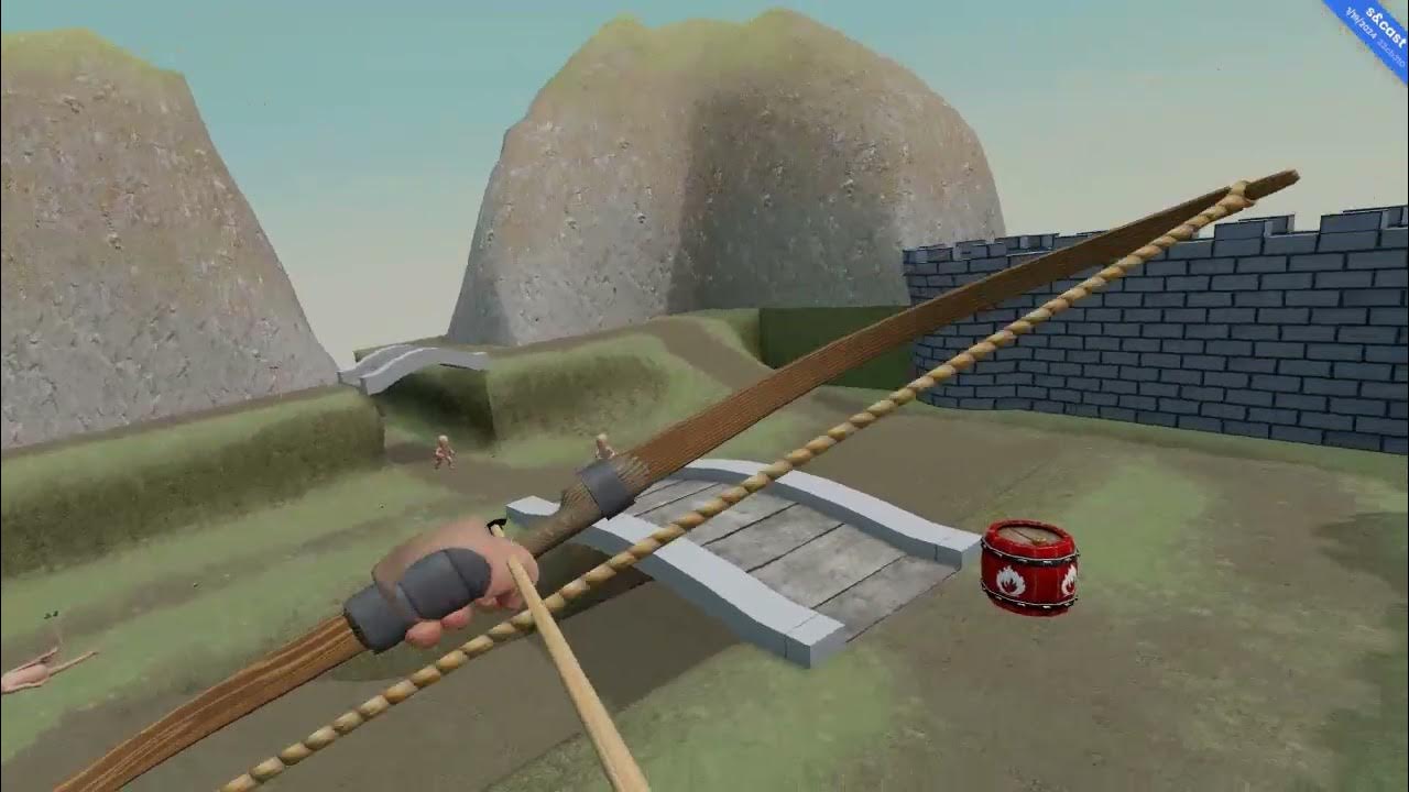 S&box VR Archery minigame - YouTube