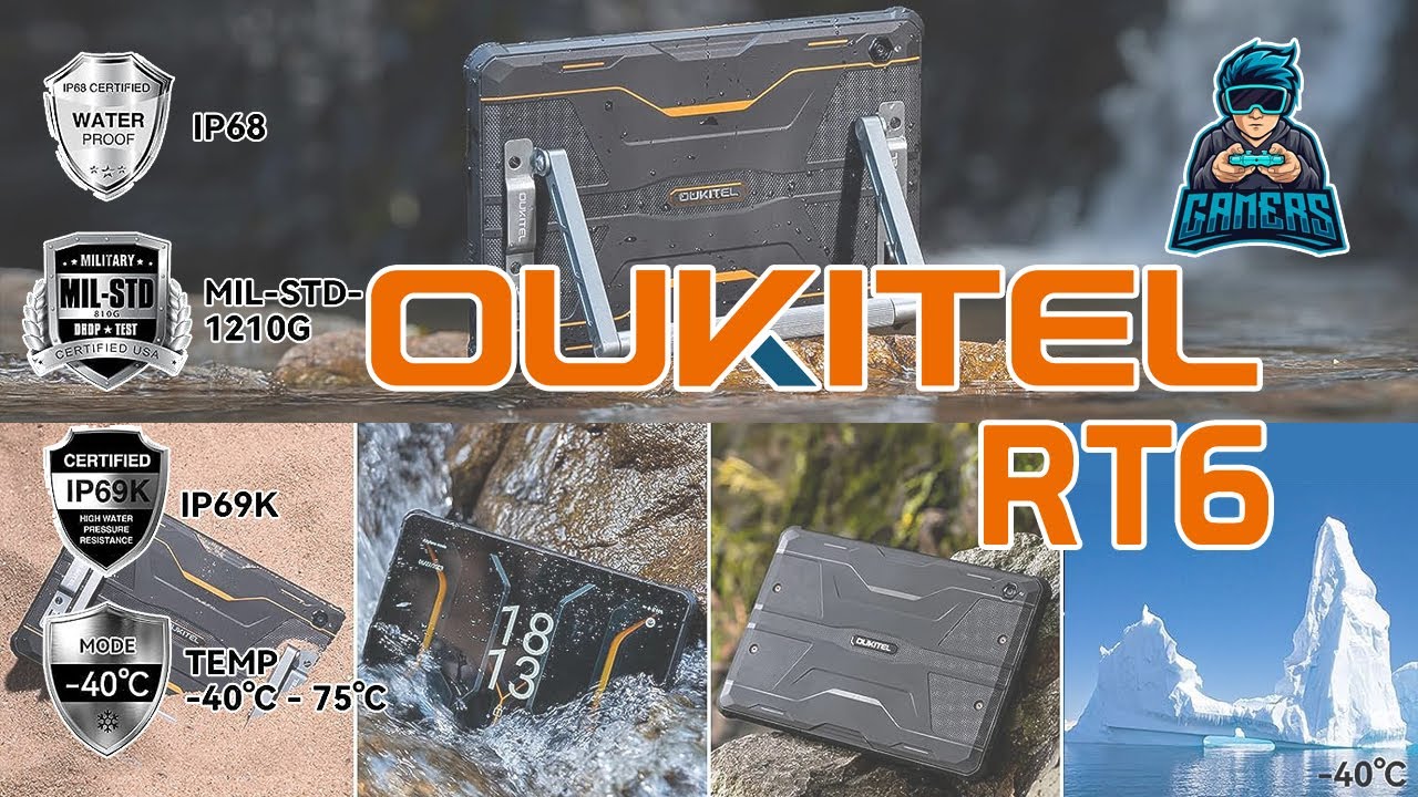 Made for action! Military grade tablet - Oukitel RT6 - YouTube