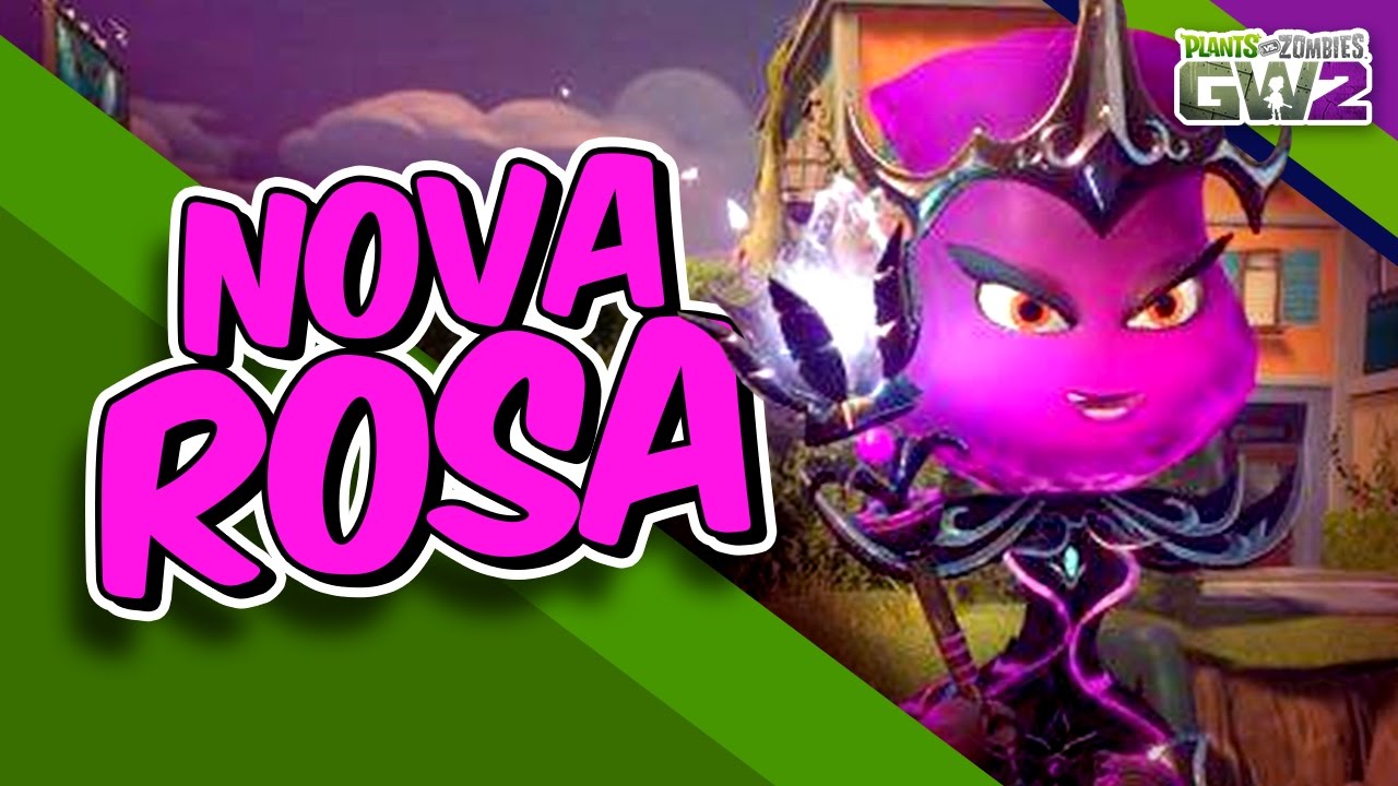 NOVA ROSA - Rosa Necromante (Nec'Rose Gameplay) | Plants vs Zombies ...