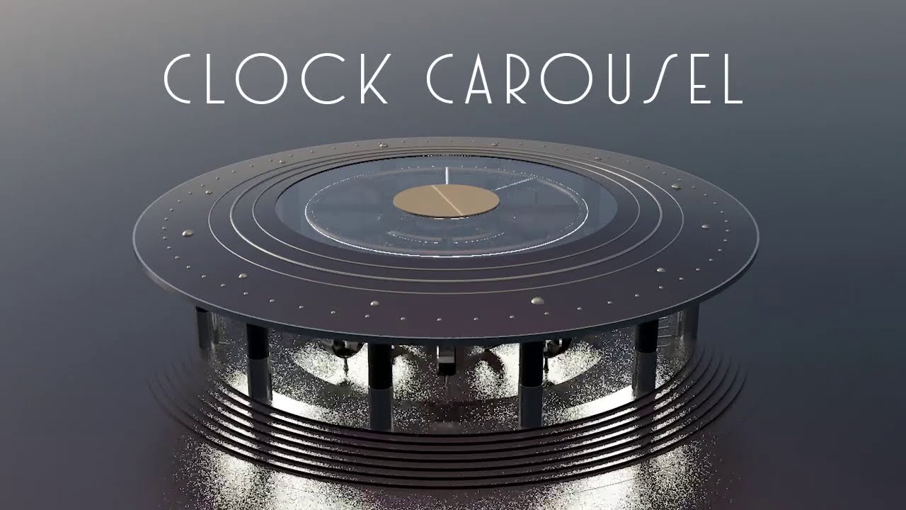 Clock Carousel Project | Cinema 4D - YouTube