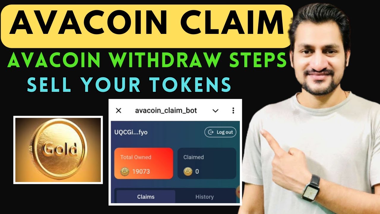 Avacoin Tokens Claim | How to Withdraw Avacoin Tokens | Sell AVACN ...