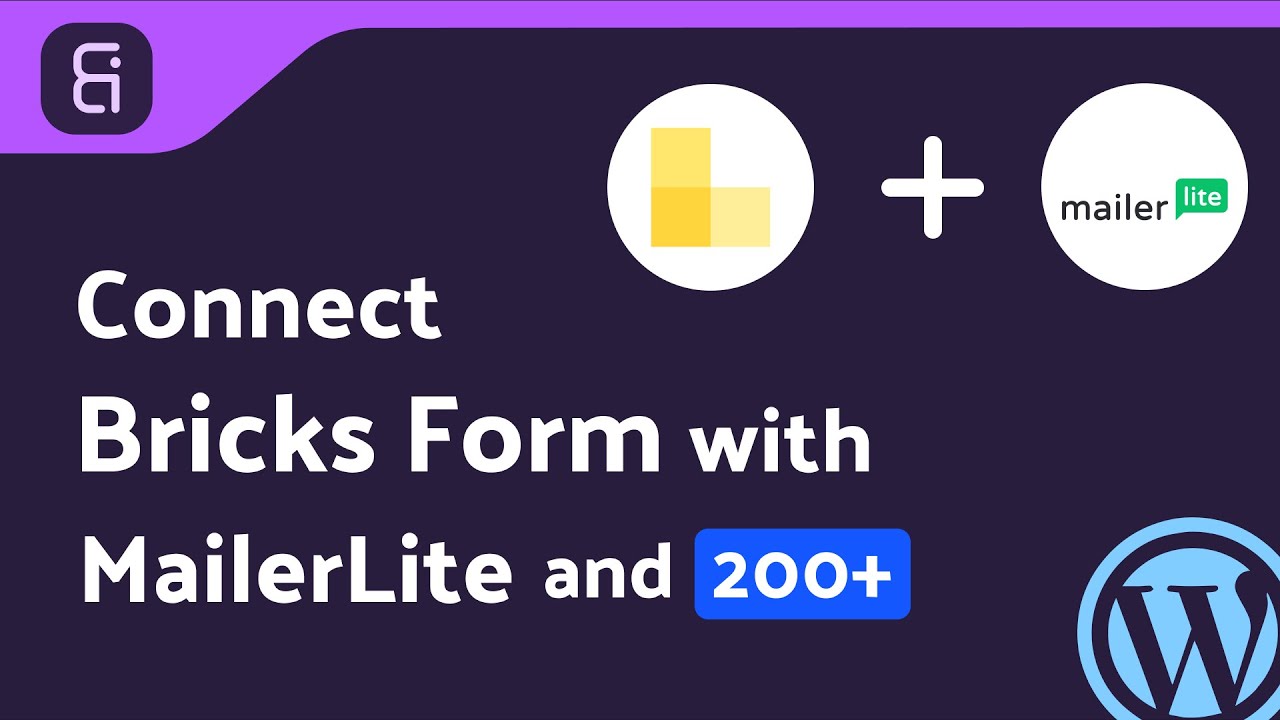 Integrating Bricks Form With Mailerlite Step By Step Tutorial Bit Integrations Youtube