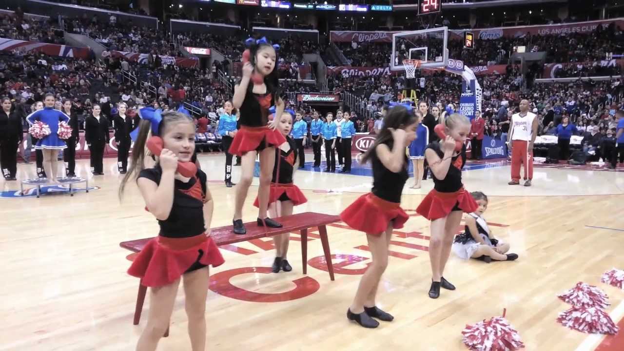 MNR Dance Factory LA Clippers Halftime Show 2013 - YouTube