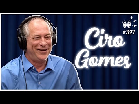 CIRO GOMES - FLOW PODCAST - A DIFERENA ENTRE ALGUEM QUE REFLETE CRITICA POSSUI PROJETO E UM BOAL CO