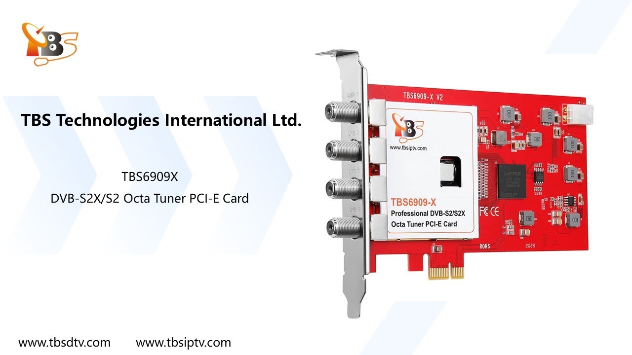 What is TBS6909X and how to input the signals - YouTube