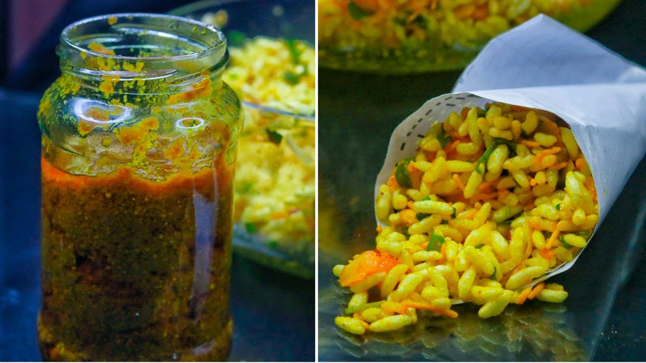 Muri Masala Recipe in Bangali|Jhal Muri Masala Recipe|Puffed Rice ...