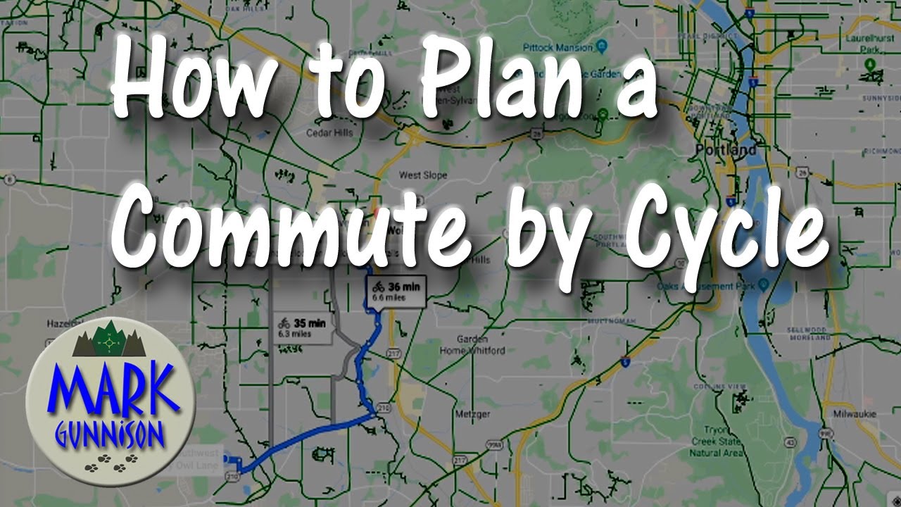 How to Plan a Bicycle Commute - YouTube