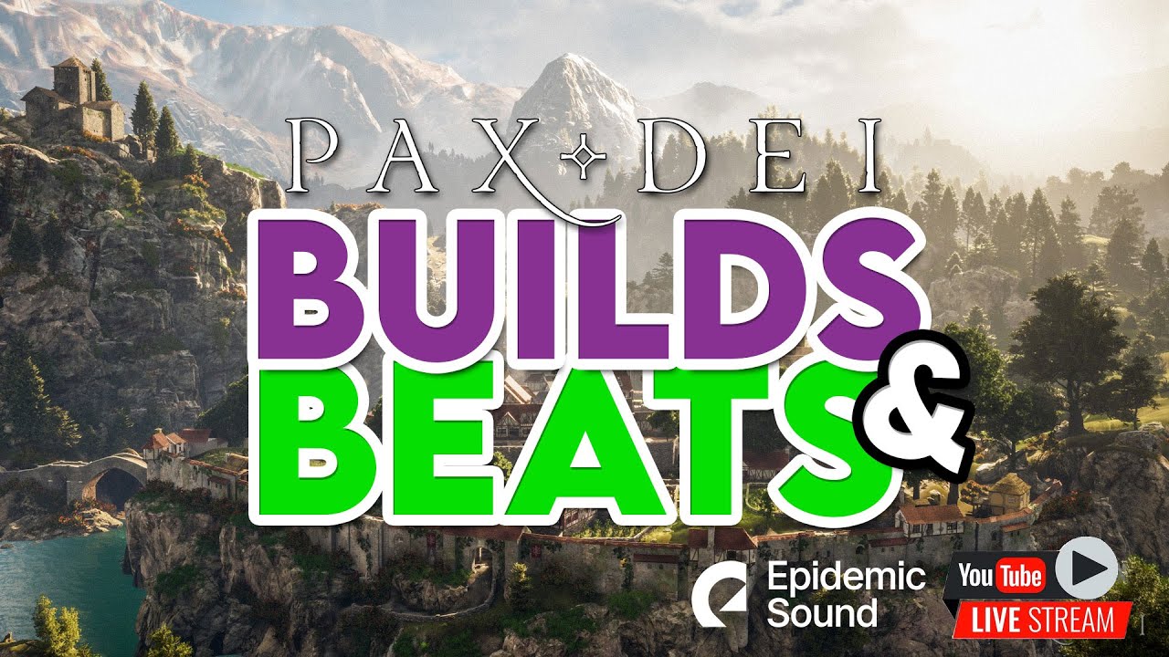🎧 Builds & Beats Live Stream | 👀Castle Gates & Art Installation in Pax ...
