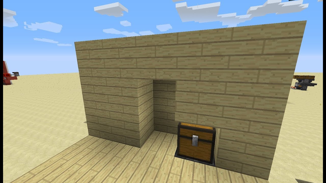 How To Build A Miniature Shop In Minecraft - YouTube