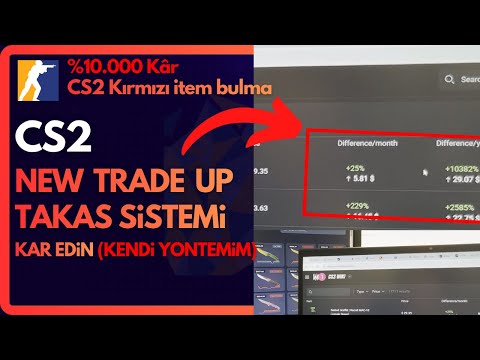 CS2 New Trade Up (Bıçak Takas Sistemiyle) Nasıl Kâr Edilir? En Ucuz Kırmızı Skin (%10.000 Kar)