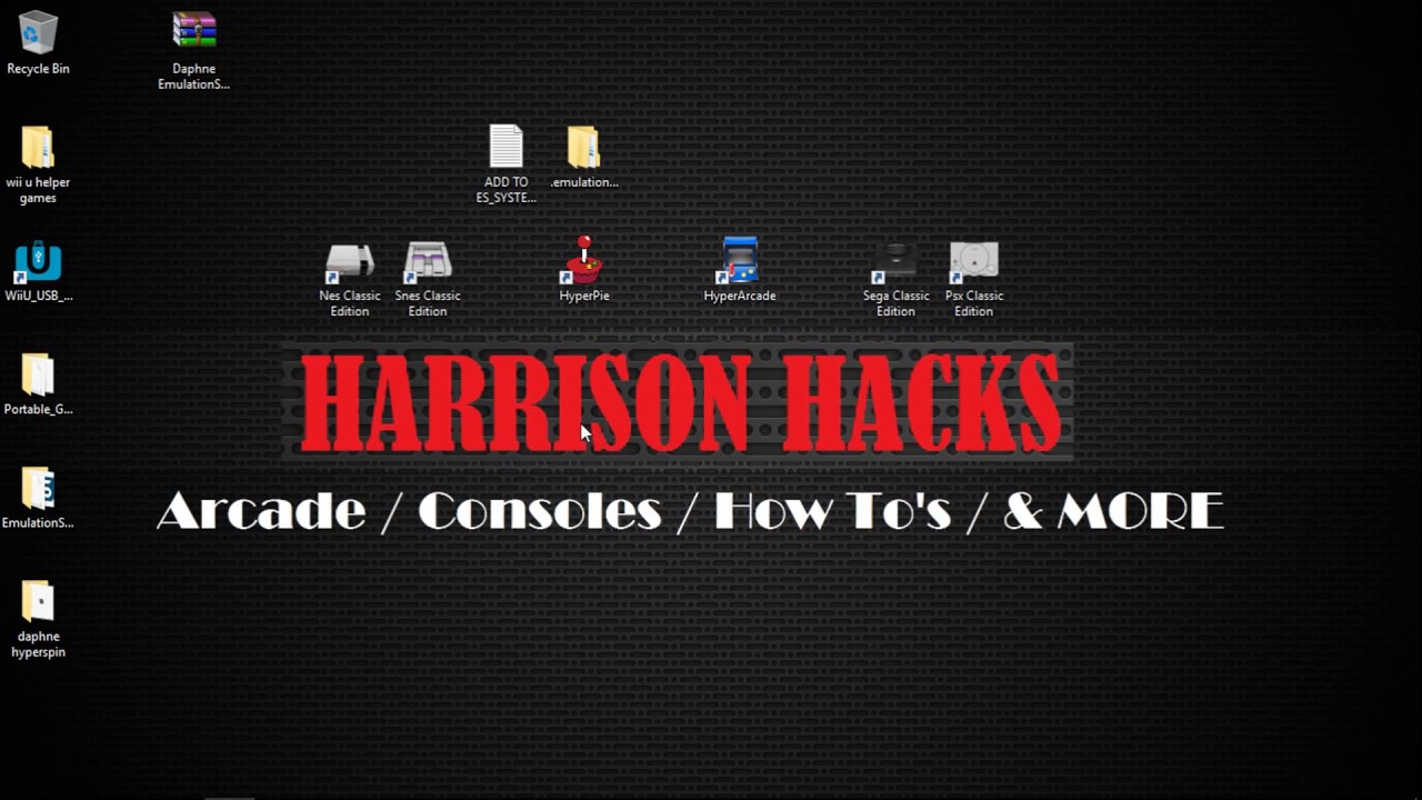HOW TO: Daphne EmulationStation for Windows - YouTube