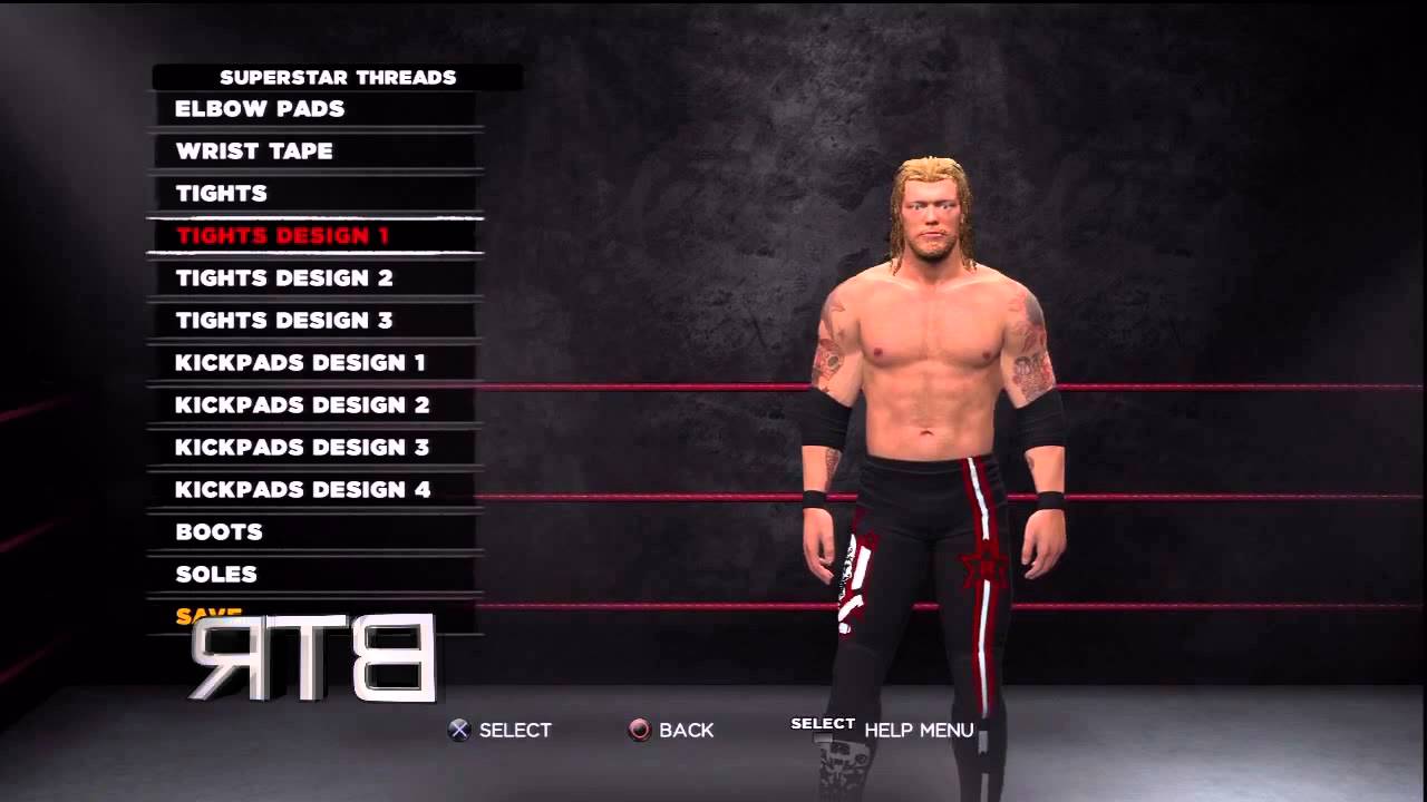 WWE 13 Superstar Threads Edge Royal Rumble 2010 Attire - YouTube
