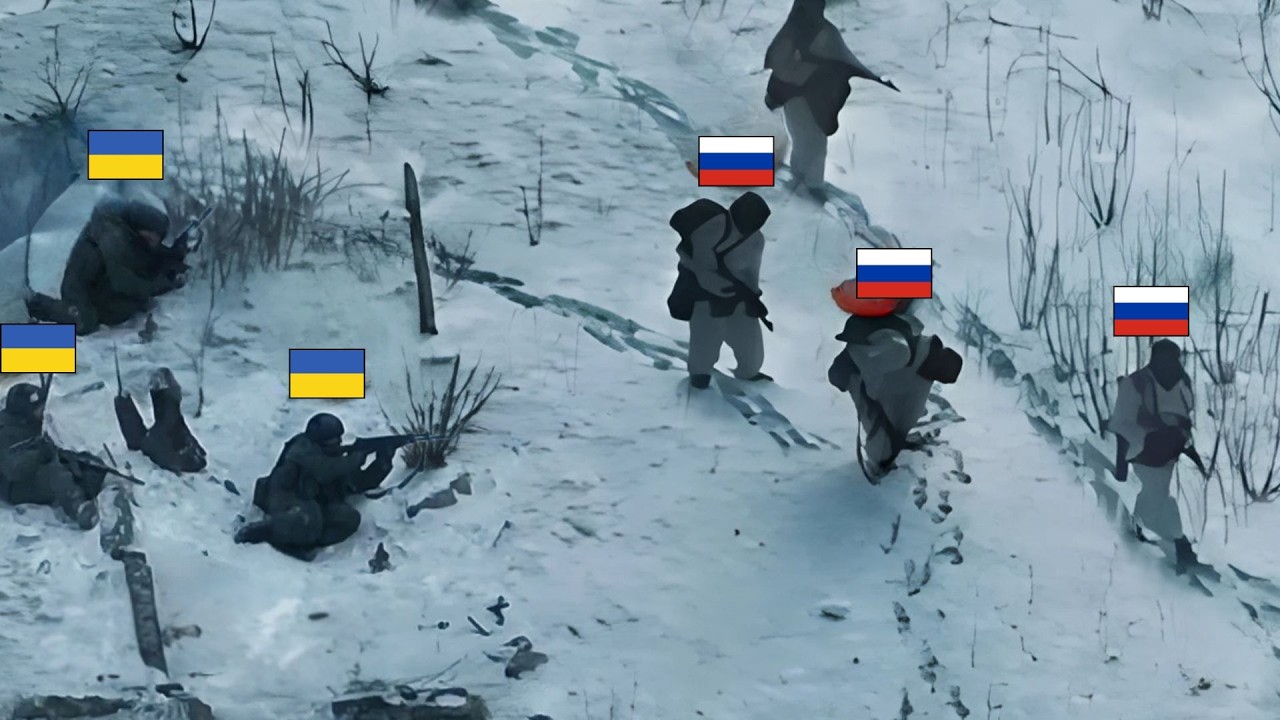 Silent Ambush: Ukrainian Troops Destroy Russian Forces in the Forest - YouTube