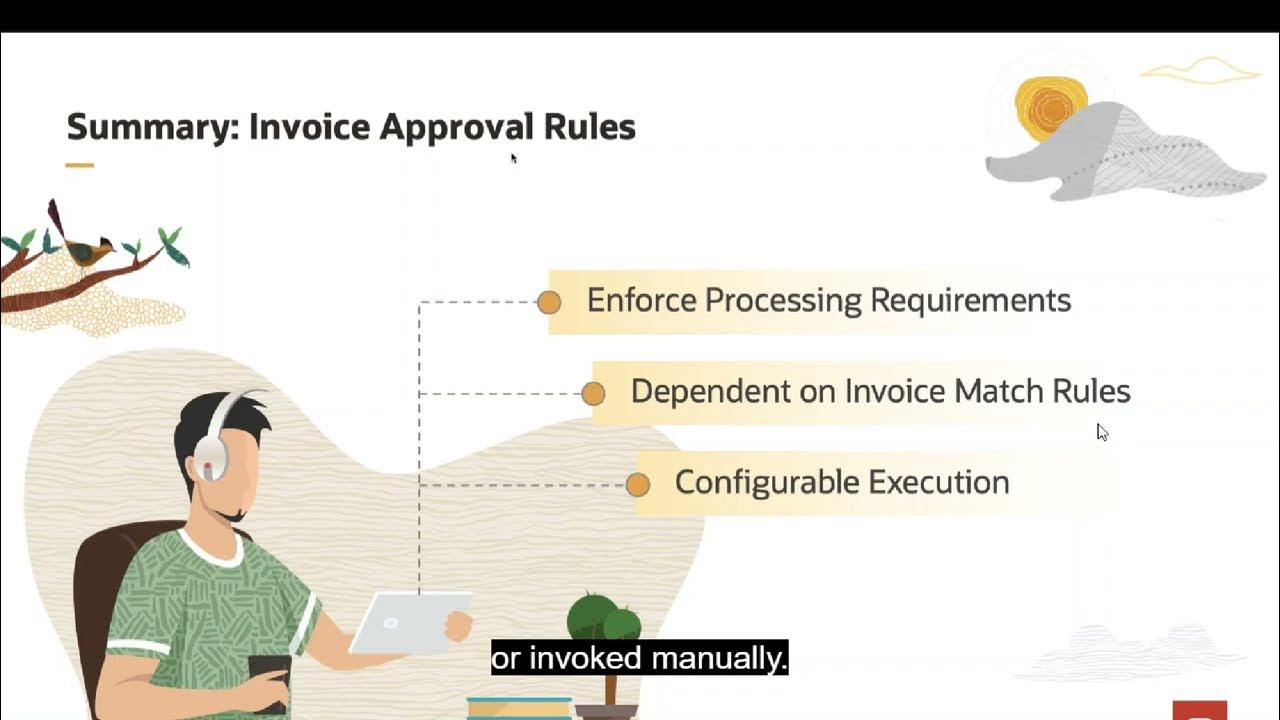 19 Creating Invoice Approval Rules | Managing Vouchers and Invoices | Oracle Transportat MGMNT ...