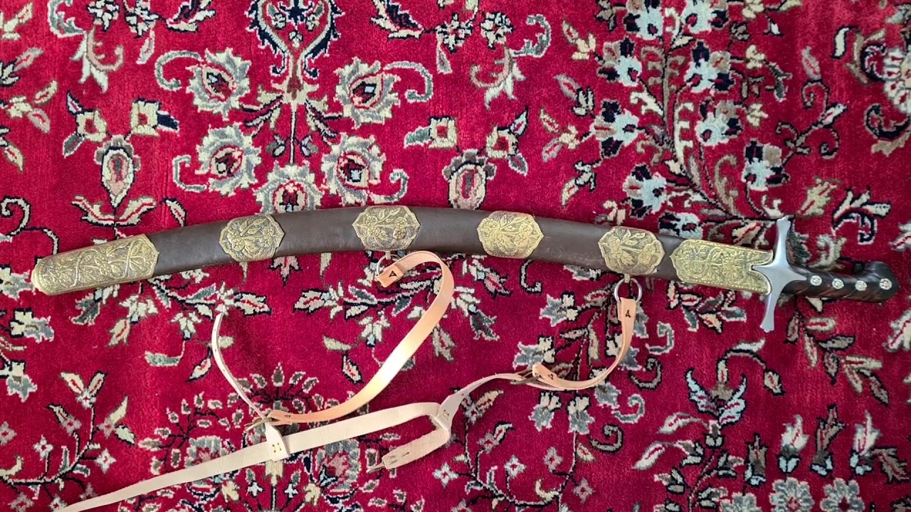 Cutting test with Turkish Karabela sabre - YouTube