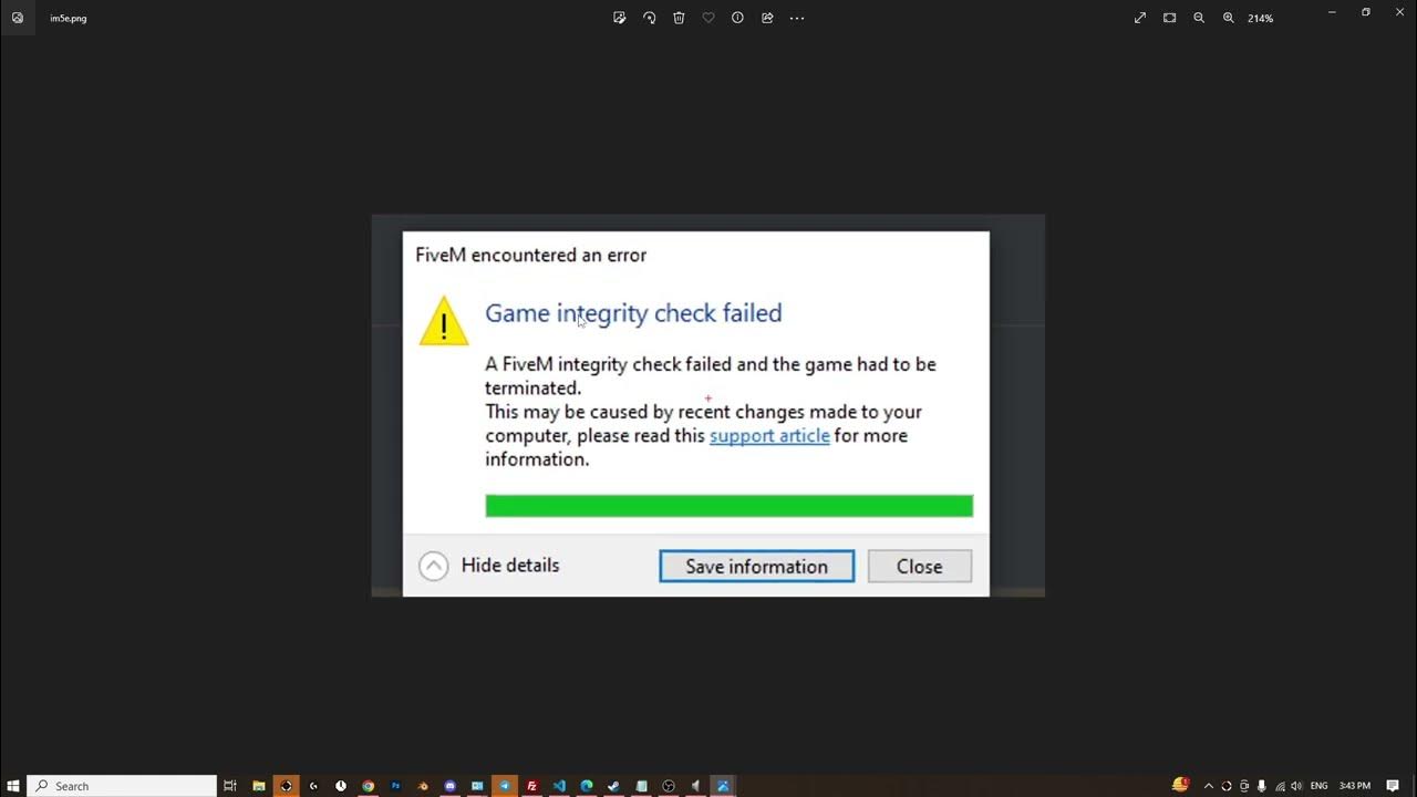 How to fix game integrity check failed 2024 [วิธีการแก้เข้าเกมไม่ได้ game integrity check failed ...