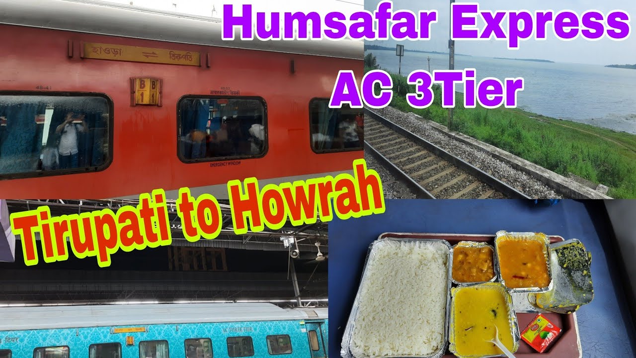 Humsafar express | Indian Railway | Train no. - 20890 | 3rd AC | #TPTY ...