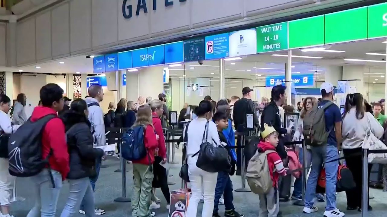 Record-Breaking Travel: TSA's Busiest Day Ever Kicks Off Summer - YouTube