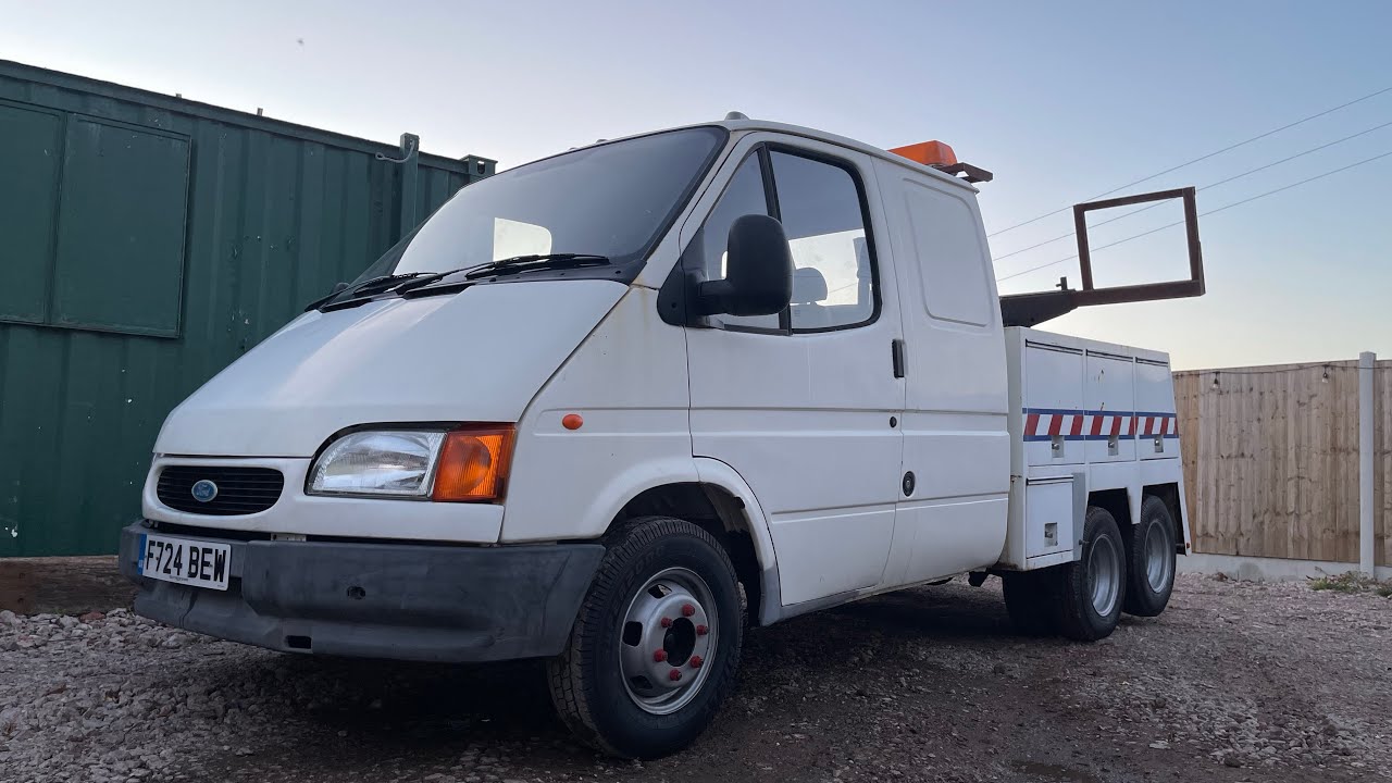 FORD TRANSIT 10 WHEELER SPEC LIFT WILL IT LIFT A JUMBO VAN?! THE BEAST ...
