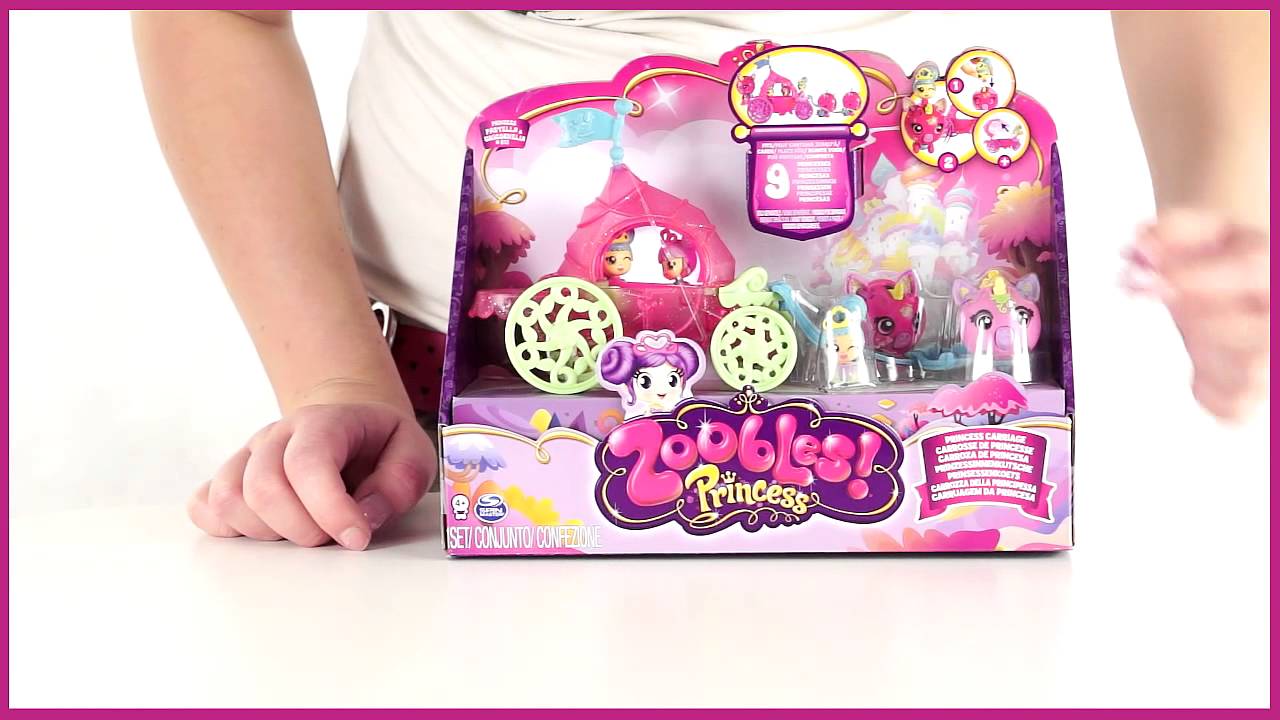 Zoobles Игровой набор с каретой 13267) - YouTube