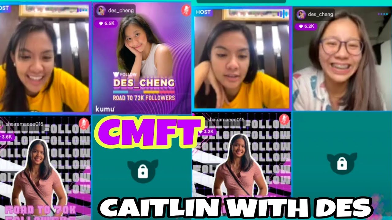 CMFT ️ | CAITLIN VIRAY AND DES CHENG MORNING KUMU LIVE UPDATE | JUNE 12 ...