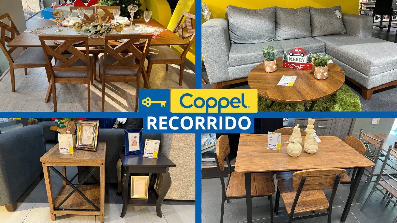 HERMOSOS MUEBLES PARA TU HOGAR EN COPPEL - YouTube
