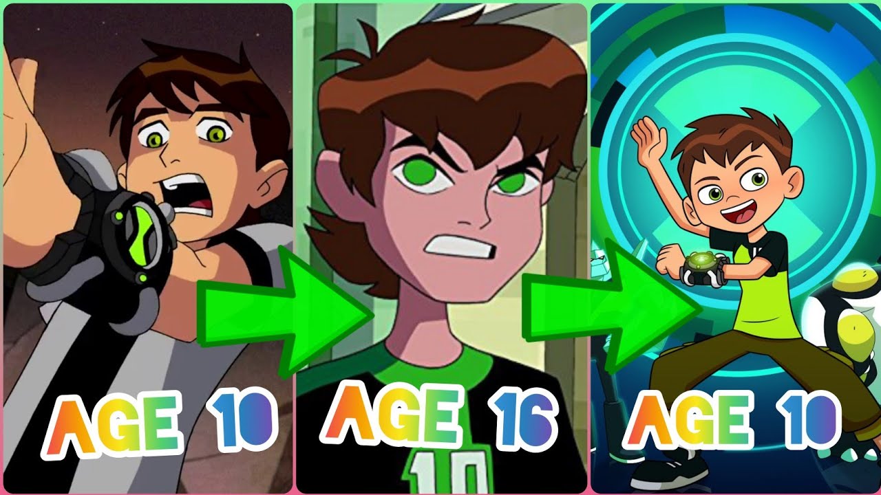 Evolution of BEN 10 #shorts #ben10 #evolution - YouTube