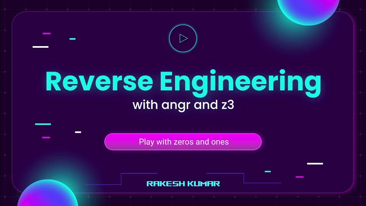 Reverse Engineering With Angr and Z3 Framework - YouTube