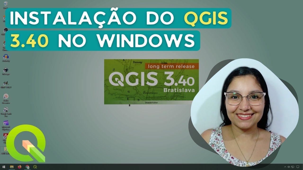 Instalação do QGIS 3.40 no Windows - Atualizado 2025 - YouTube