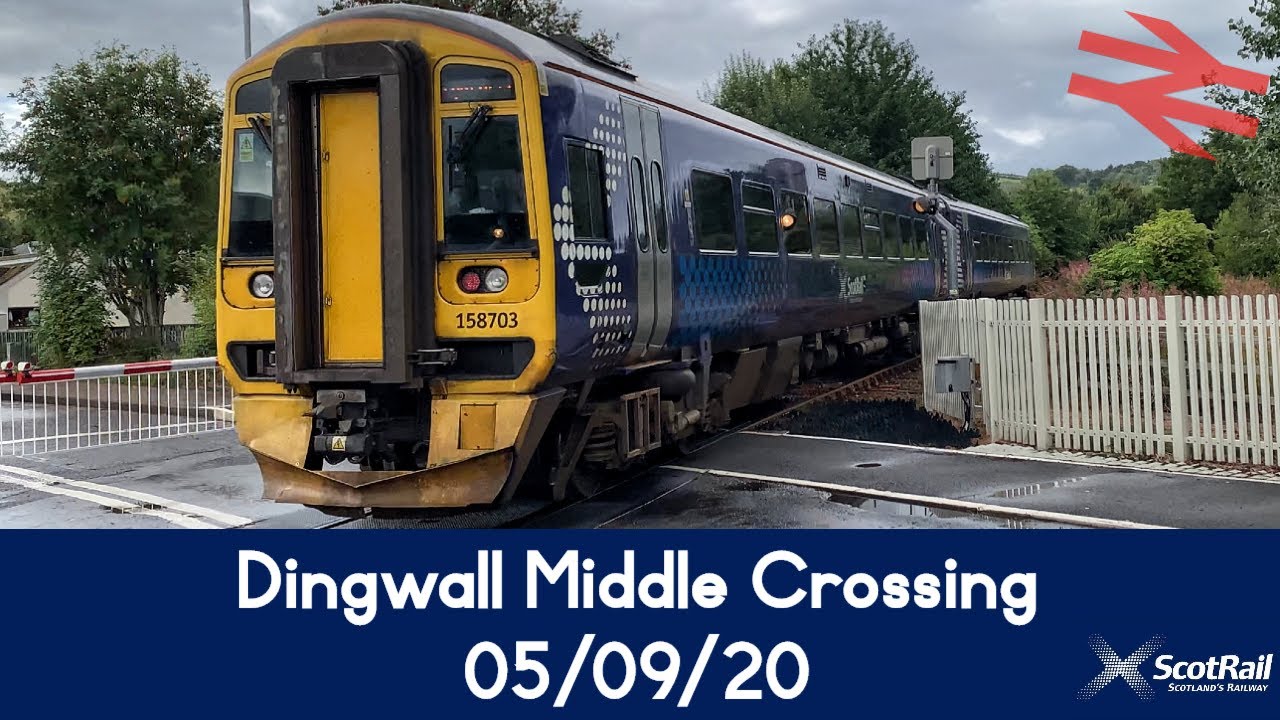 *Rare* Dingwall Middle Crossing (05/09/20) - YouTube