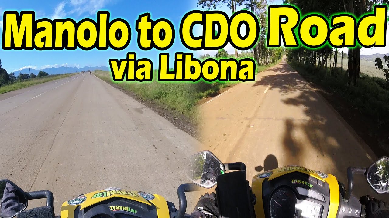 Manolo Fortich to CDO road Via Libona Bukidnon | TravelLar - YouTube