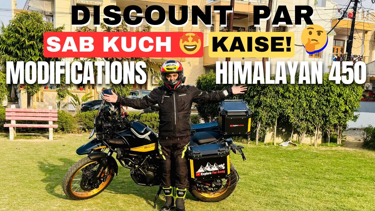 Himalayan 450: Best Budget Modification for the Ultimate Adventure ...
