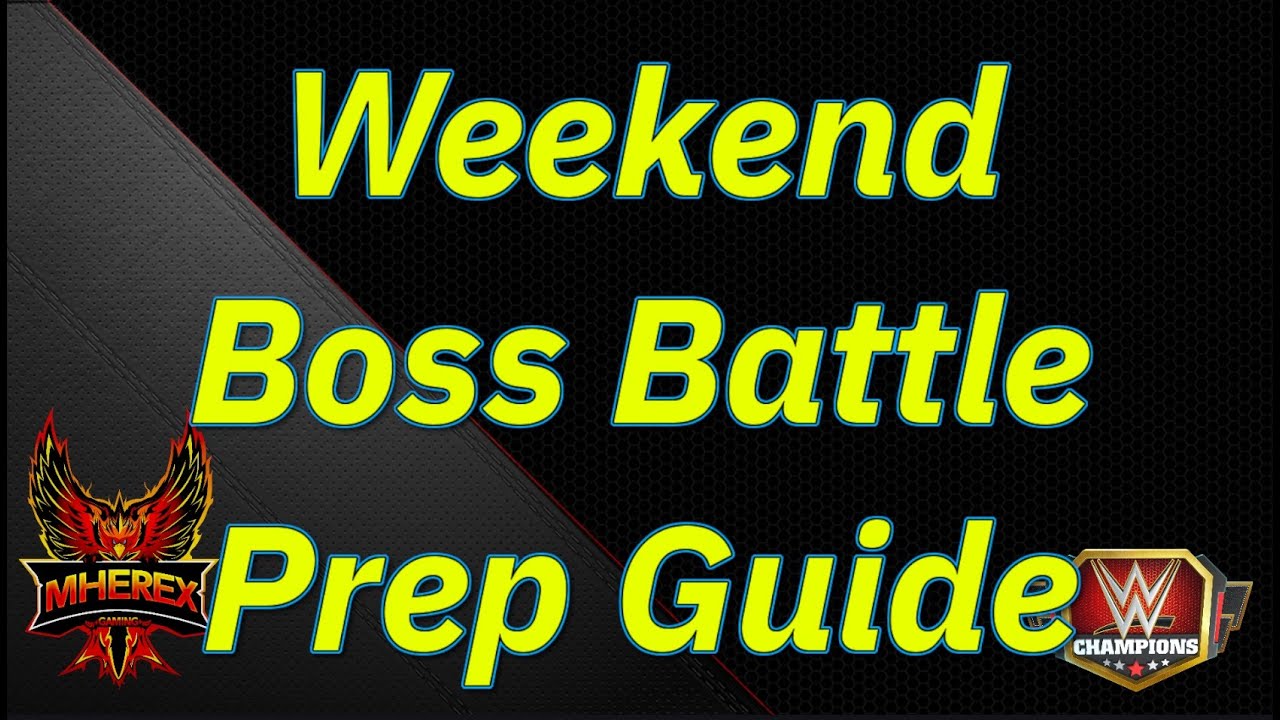 Weekend Boss Battle Prep Guide 07/25/25 - YouTube