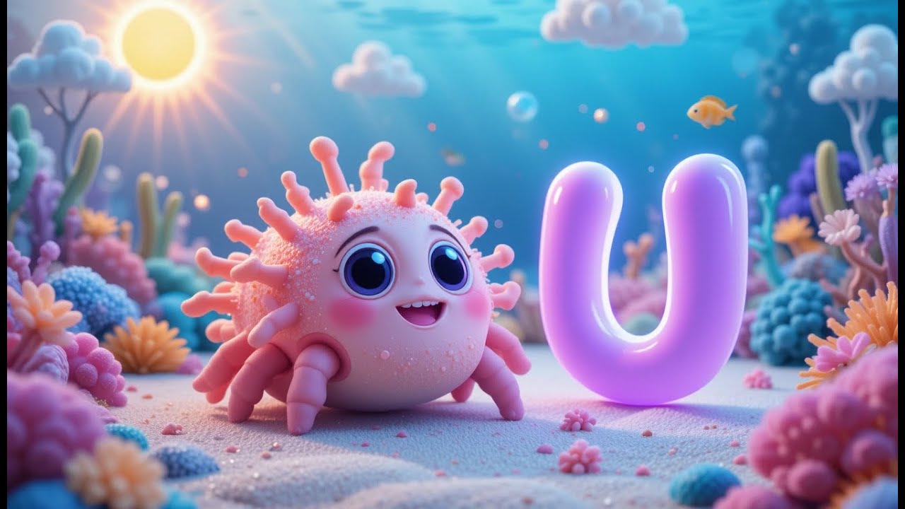 STU Alphabet Song | Fun ABC Learning with Animal Names for Kids - YouTube